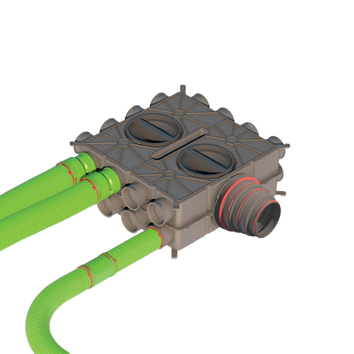 Caisson de distribution Air Excellent DB824 125-200 24 piquages | Ubbink